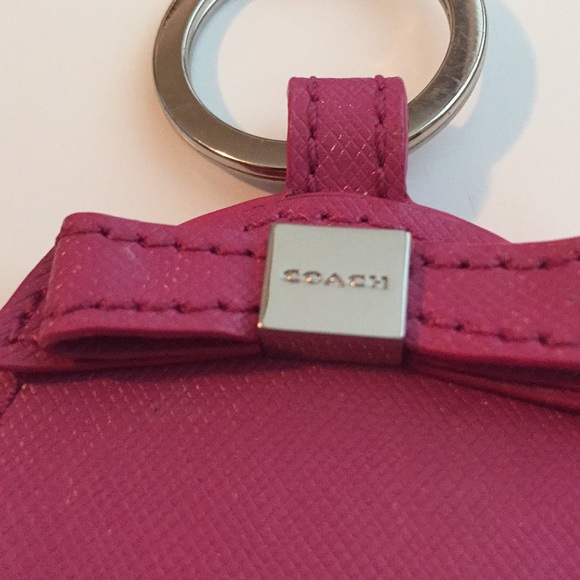 Coach | Accessories | Pink Coach Mirror Keychain | Poshmark